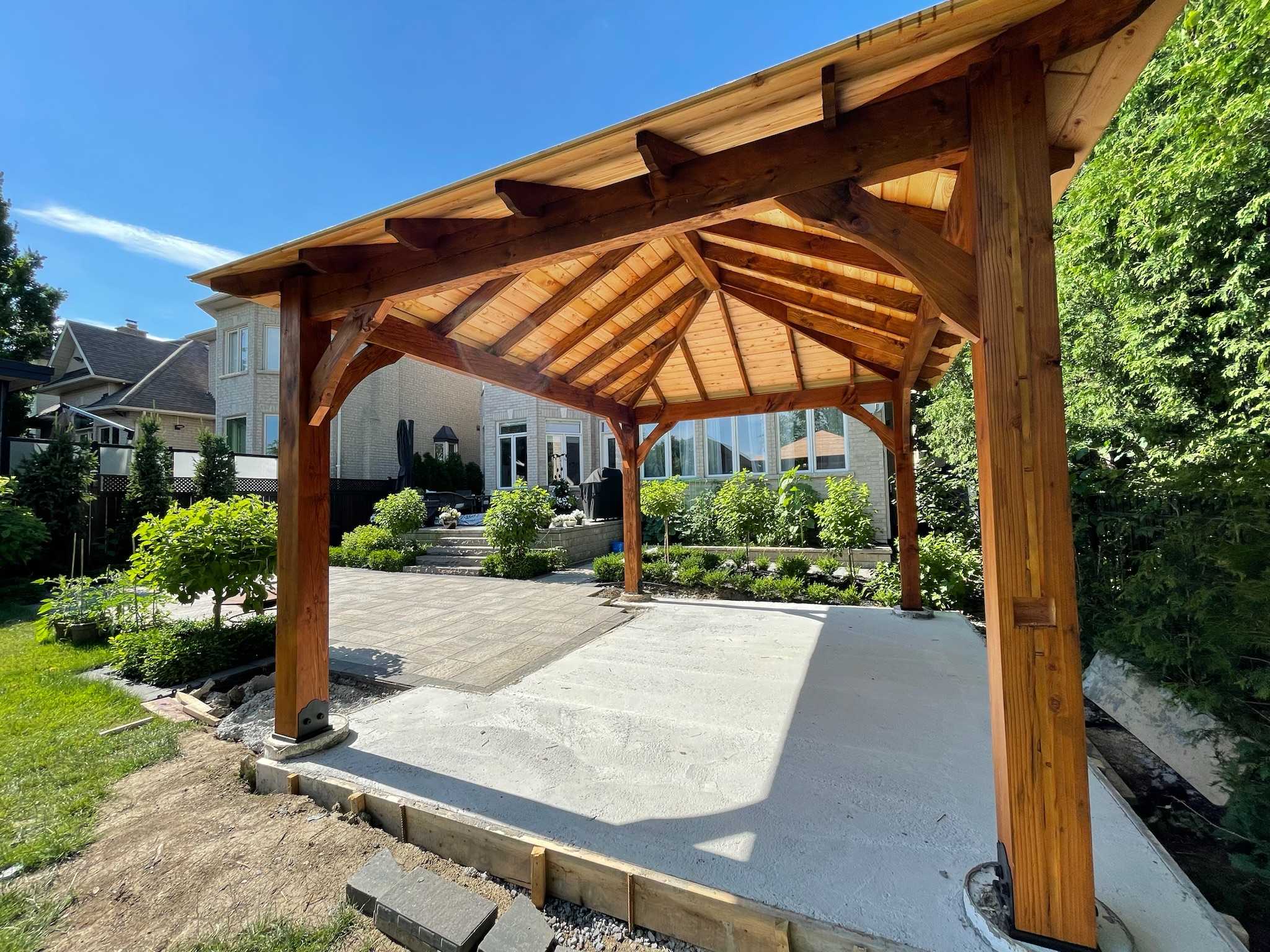 Footings & Foundations: The Key to a Strong Timber Frame Pavilion or ...